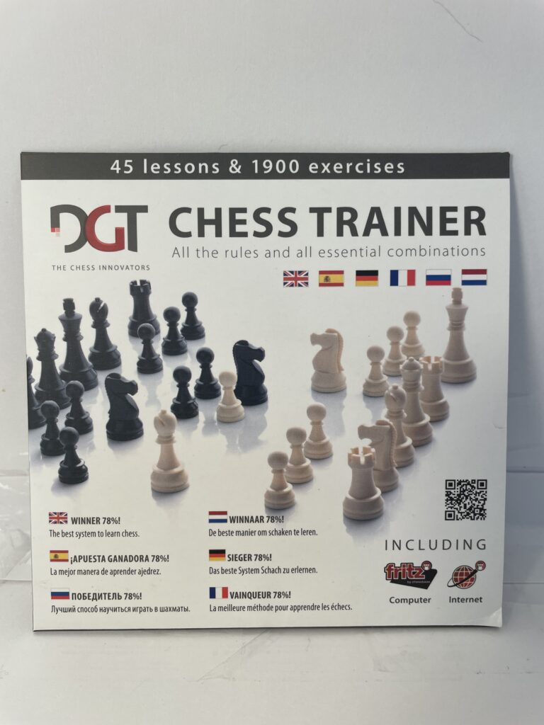 DGT Trainer Chess Software with Fritz - The Stormont Kings Chess Program