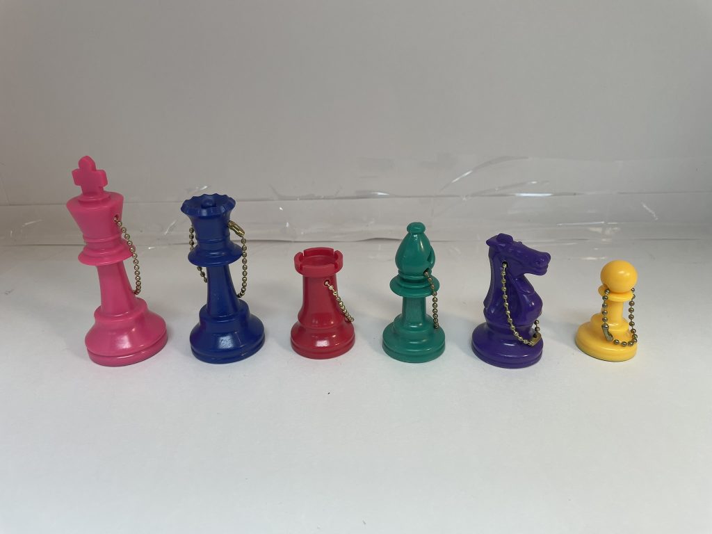 Collectible Chess Piece Keychains - Add Style to Your Keys!